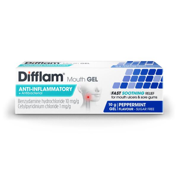 DIFFLAM Mouth Gel 10g – Corner Pharmacy - Auckland, New Zealand