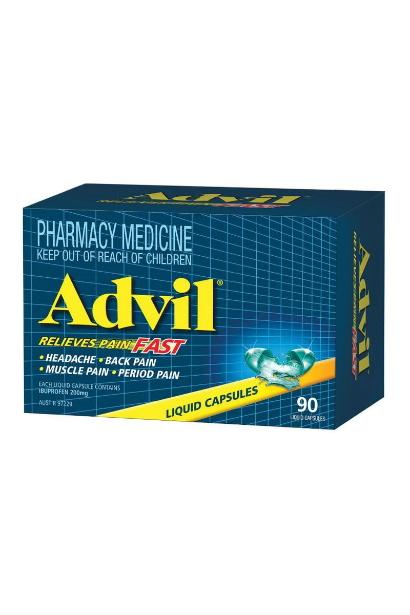 ADVIL Liquid Cap 90s – Corner Pharmacy - Auckland, New Zealand